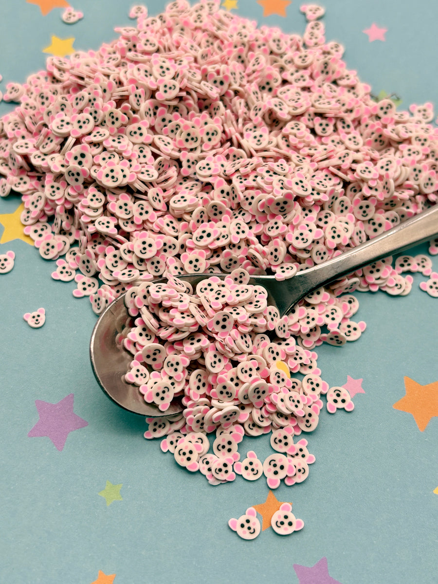Small Mouse Polymer Clay Sprinkles, Nail Art Slices, Fimo Fake Decoden ...