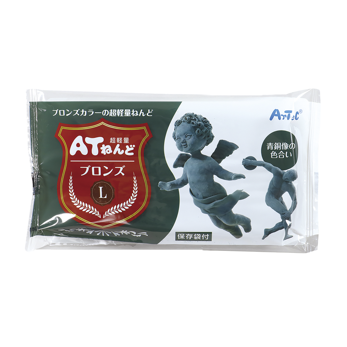 120g AT ANTIQUE BRONZE Resin Paper Clay, Artec Japanese Patissiere Air ...