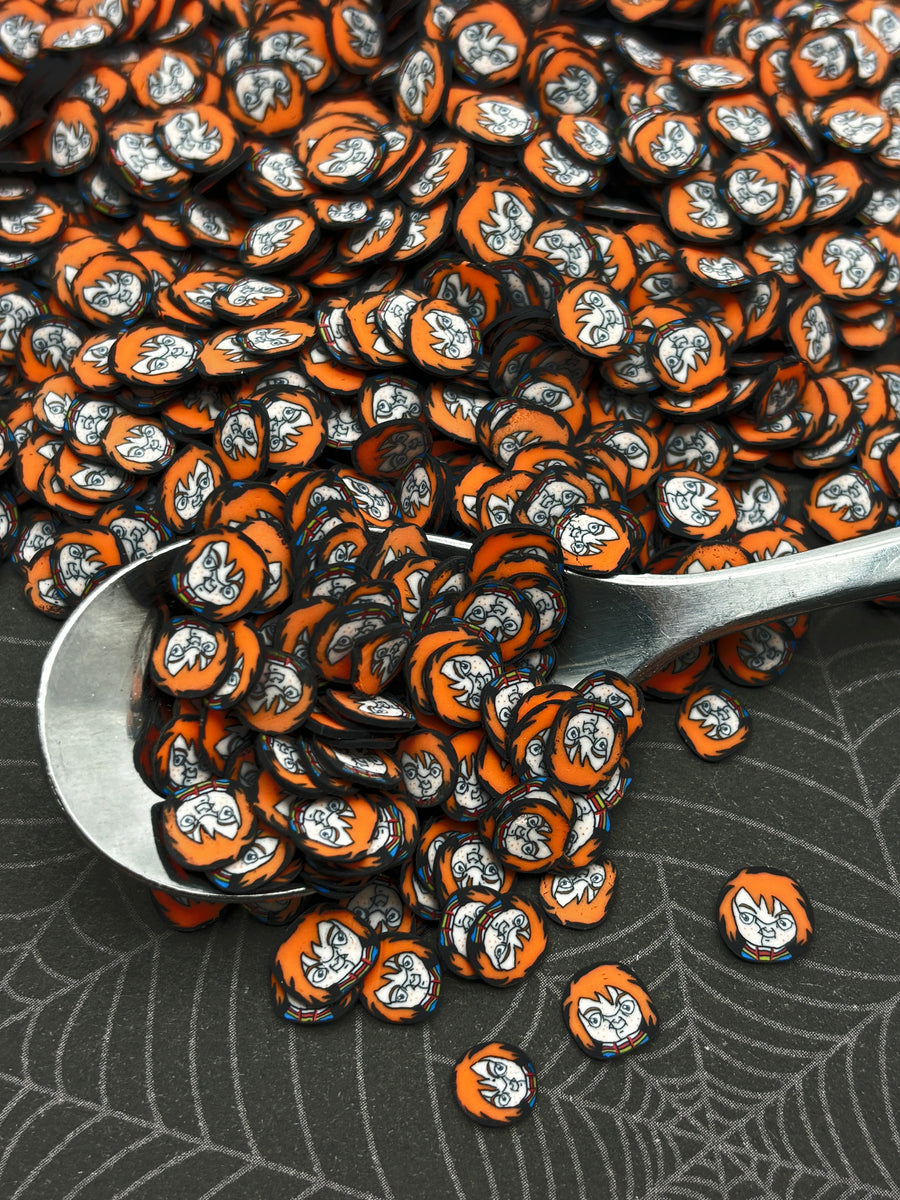 Smaller Demented Doll Child Halloween NON EDIBLE Polymer Clay Fake Spr ...