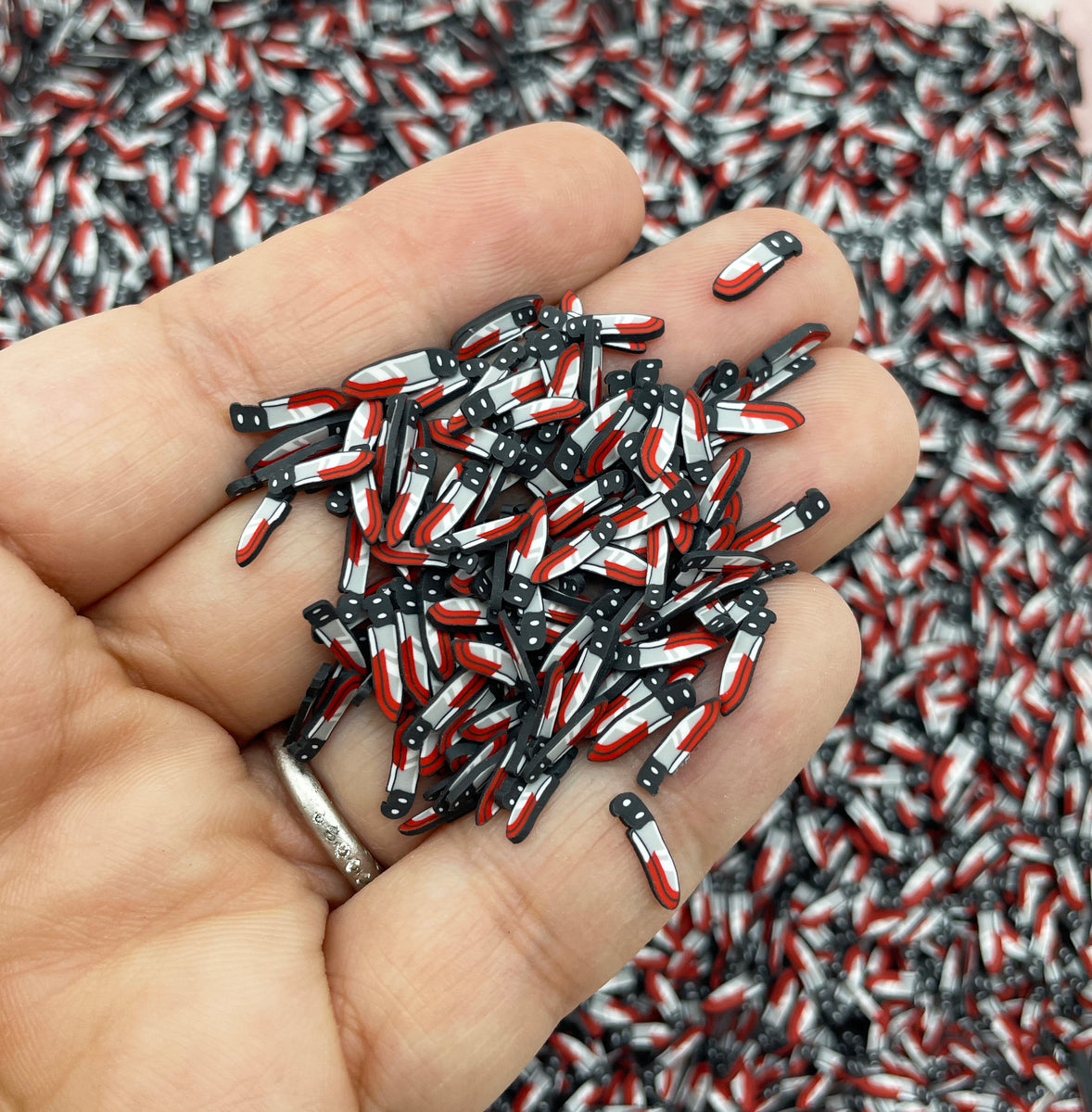 Smaller Bloody Knife Halloween Sprinkle, Slasher Movie Serial Killer N ...