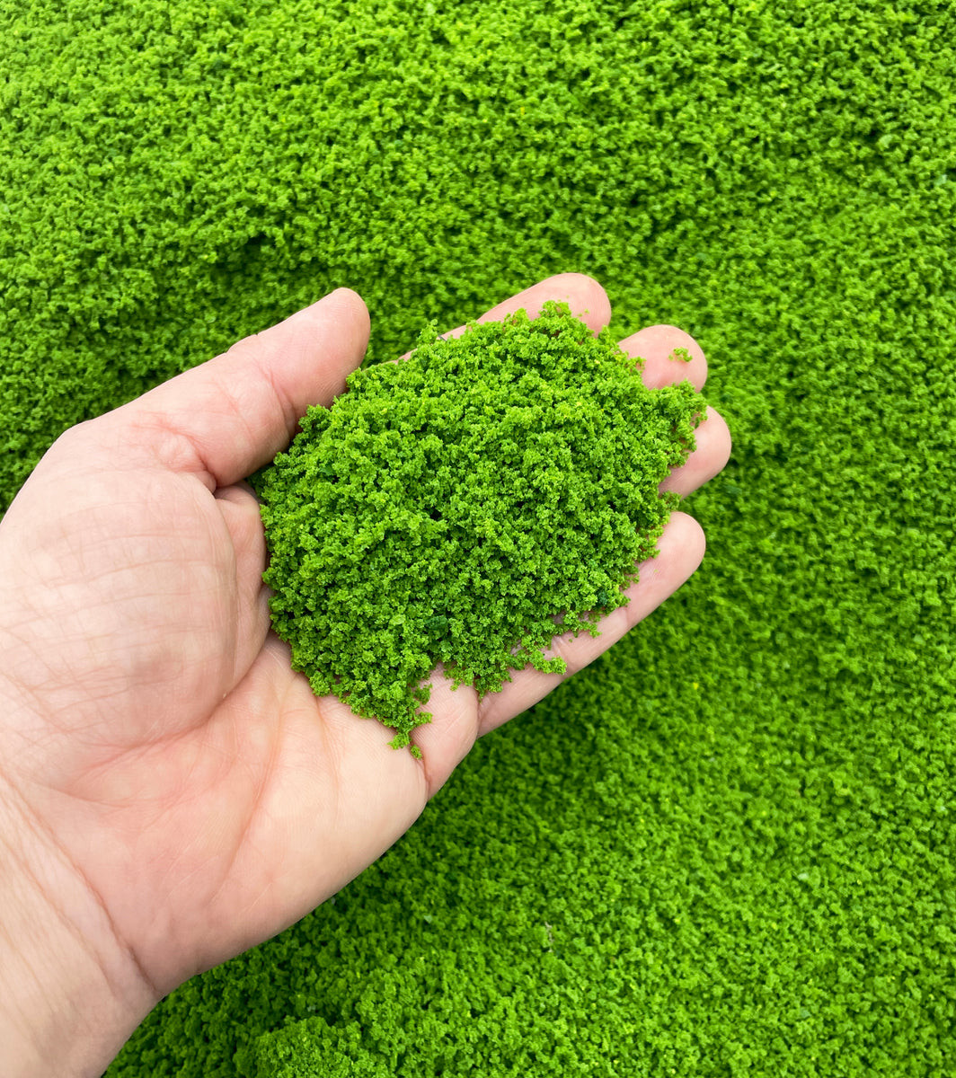 25 Grams GRASS GREEN, Diorama Model Foliage Tree Powder, Fake Herb Top ...