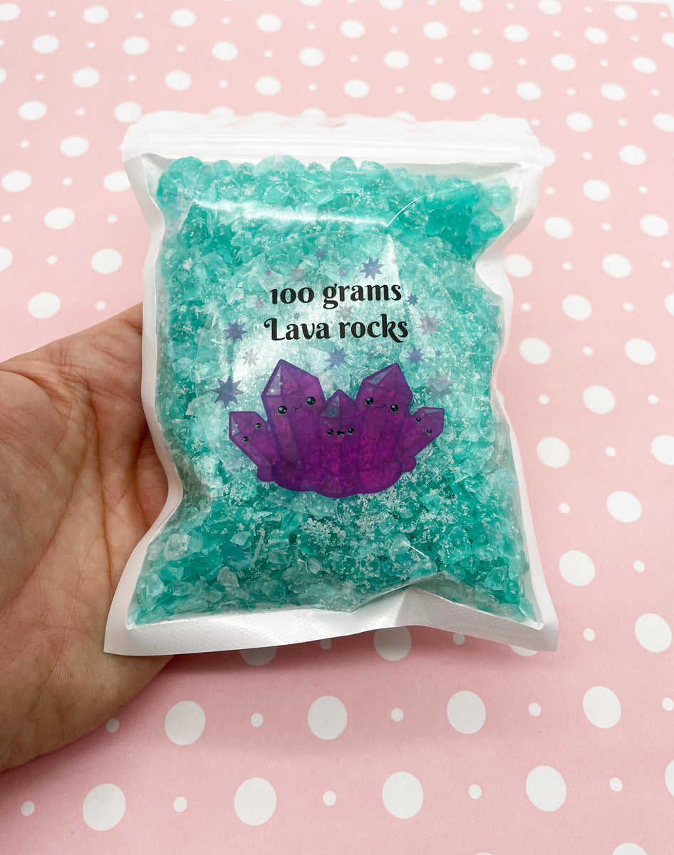 100g or 500g Acrylic Silica Sand, Fake Aquamarine Gemstone Chunks, AQU ...