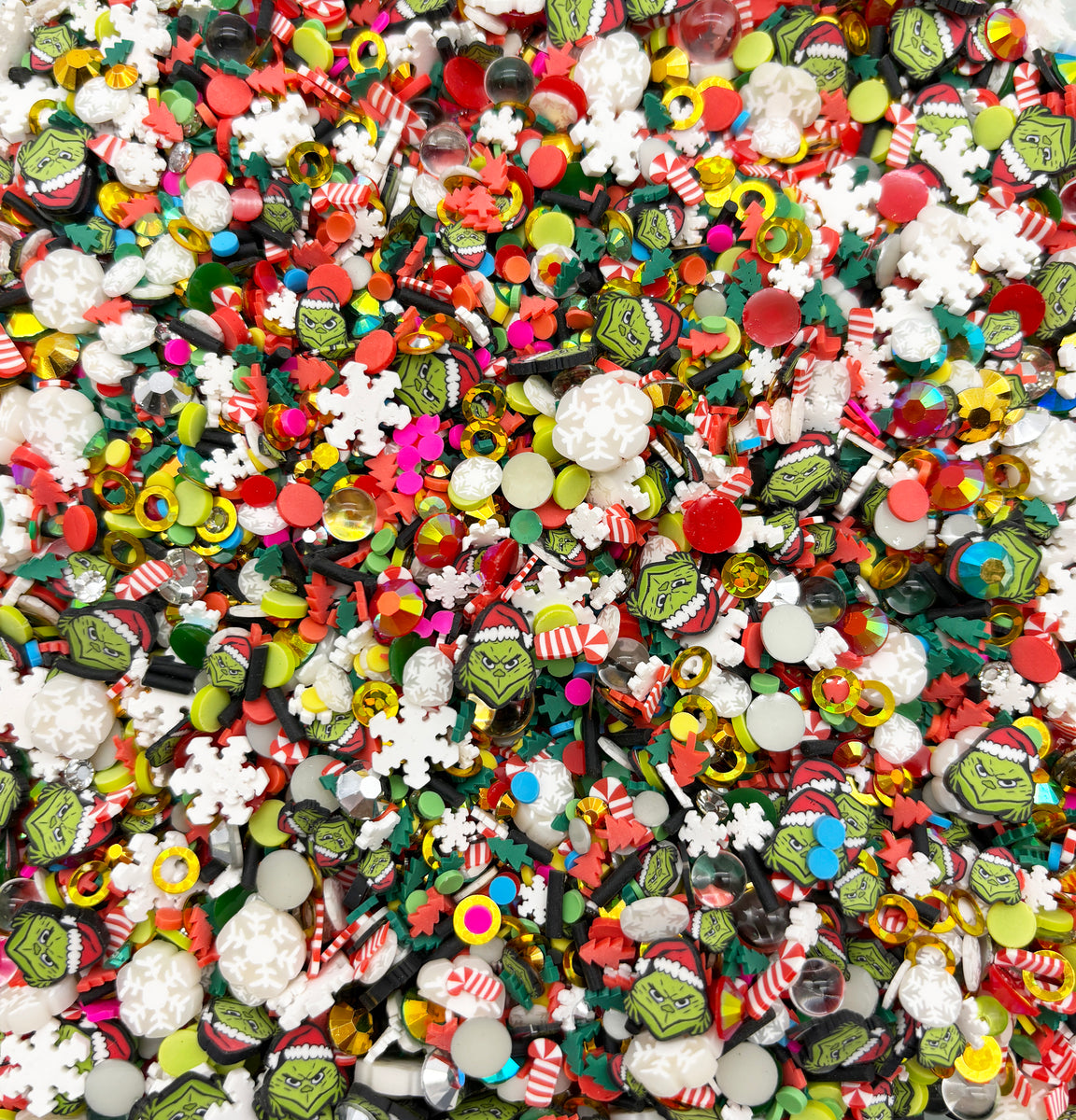 Stink Stank Stunk, Christmas, Polymer Clay Fake Sprinkle Mix, Nail Cra ...