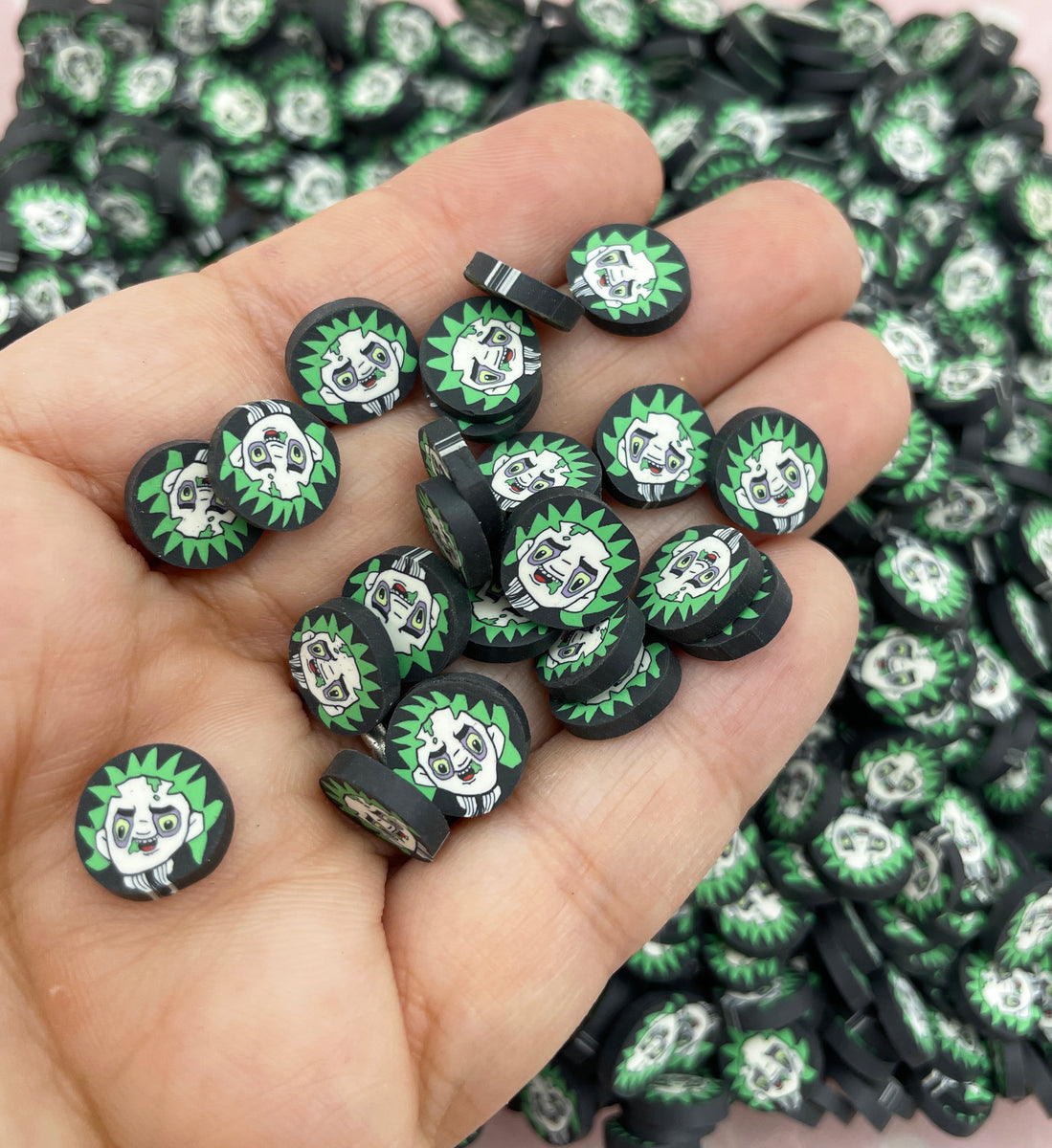 Cute Larger Size Monster Halloween Boogey Man Polymer Sprinkles, Beetl ...