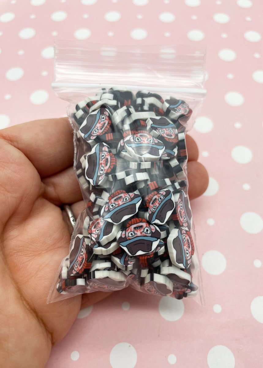 Larger Slasher Movie Serial Killer Halloween NON EDIBLE Polymer Clay F ...