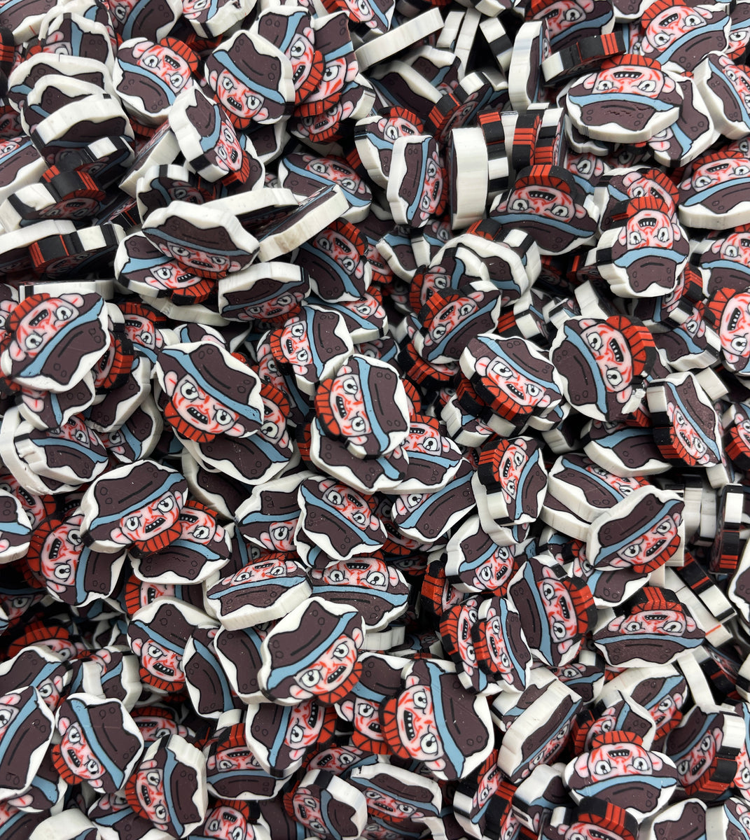 Larger Slasher Movie Serial Killer Halloween NON EDIBLE Polymer Clay F ...