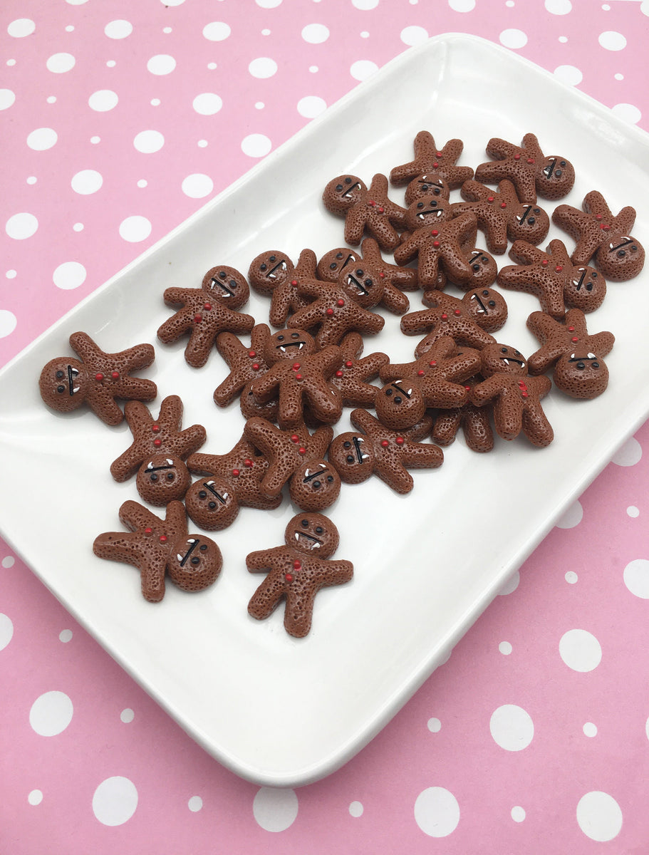 6 Cute Halloween Vampire Gingerbread Men, Cute Halloween Christmas Cro ...