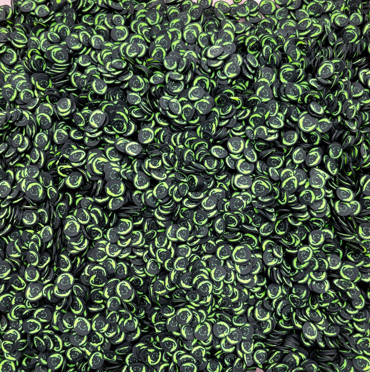 Cute Monster Glow In The Dark Halloween Boogey Man Polymer Sprinkles ...