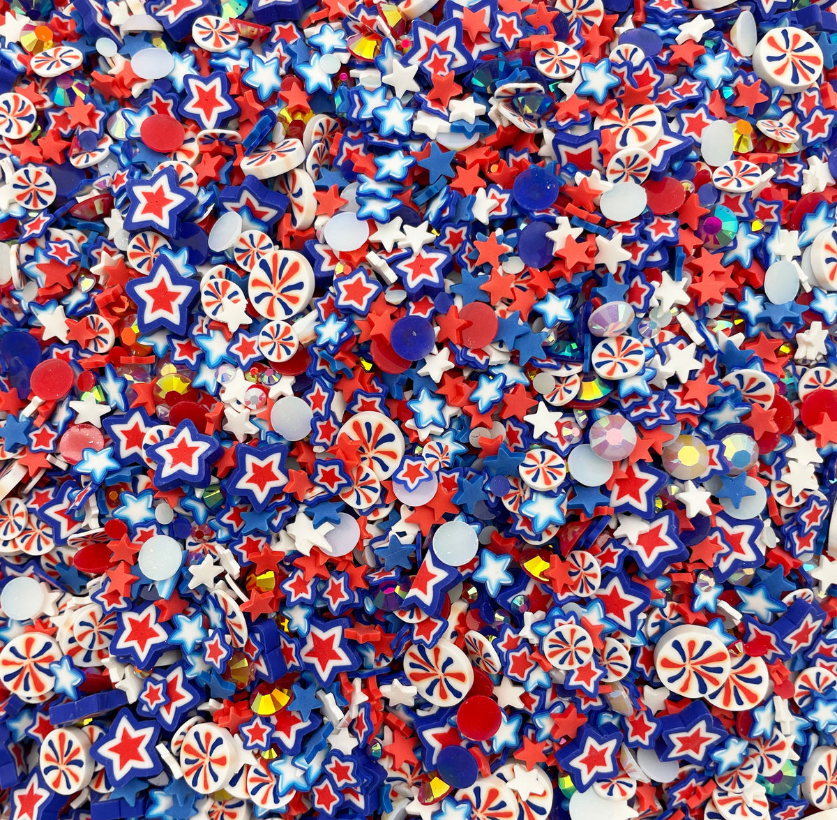 Fireworks and Sparklers, Fourth of July Fake Polymer Clay Sprinkles, I ...